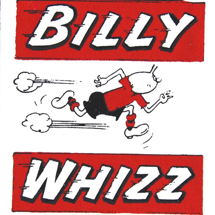 Billy the Whizz, Starts Today! - Small (Framed) - EAS Art Gallery Dundee