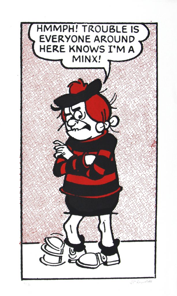 Minnie the Minx Says The Trouble Is...- Extra Large (unframed) - EAS ...