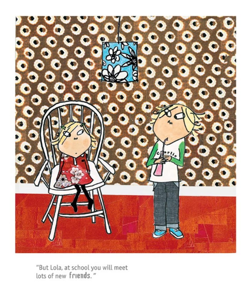 Charlie and Lola, School Friends - EAS Art Gallery Dundee