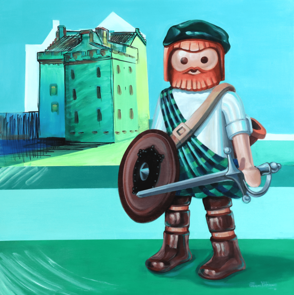 The Guard, Broughty Ferry Castle - EAS Art Gallery Dundee
